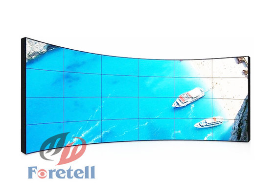 55 Touch Screen Monitor Touch Screen Video Wall 1080P High Brightness 500cd / M2