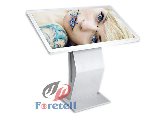 65'' Advertising 4K LCD Display Touch Screen Kiosks For Shopping Mall