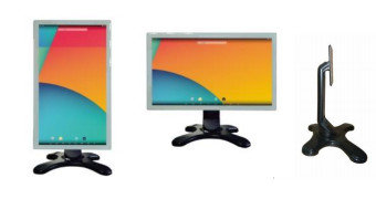 21.5 Inch Android 5.1 stand alone digital signage outdoor displays With Camera Wifi