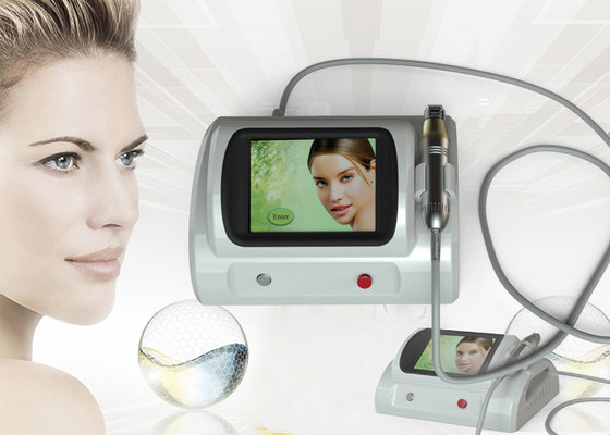 white color ABS Material fical care 25pins/49pins/81pins microneedle Fractional rf  wrinkle removal machine