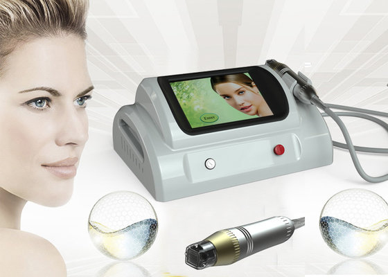 white color ABS Material fical care 25pins/49pins/81pins microneedle Fractional rf  wrinkle removal machine