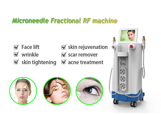 Fractional RF Microneedle machine with 3 kinds of needles for face treatment for salon clinic home use