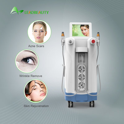 Fractional RF Microneedle machine with 3 kinds of needles for face treatment for salon clinic home use