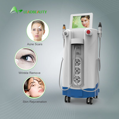 Fractional RF Microneedle machine with 3 kinds of needles for face treatment for salon clinic home use