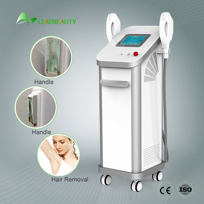 multifunctional IPL SHR E-light 3 system in 1 machine hair removal machine / IPL hair removal 16*50mm big spot size