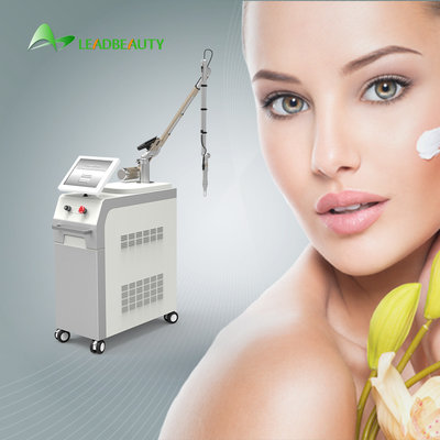 1064 / 532nm 1200W  Nd Yag laser tatoo removal machine / pigmentation removal 6ns Pulse Width