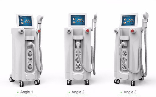 10 Germany laser bars with 10.4 inch screen salon equipment/808nm diode laser hair removal machine with CE Approved