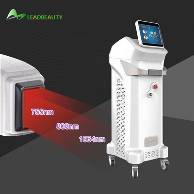 3 wavelength new design 808 755 1064 diode laser hair removal machine