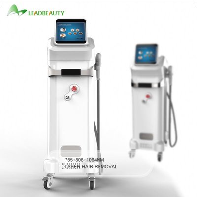 3 wavelength new design 808 755 1064 diode laser hair removal machine