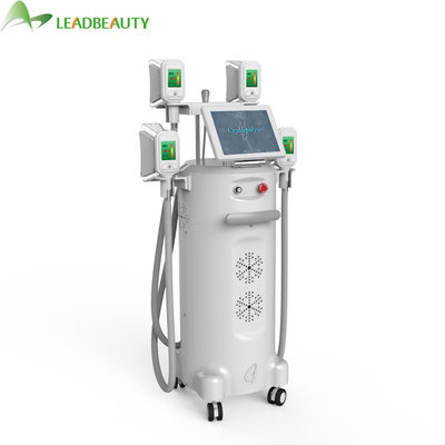 CE certificate  4 handles working together Cryolipolysis Fat Freeze Slimming Machine with beauty clinic