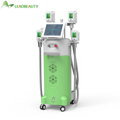 1600W Output Power Green white blue Cryolipolysis Fat Freeze Slimming Machine with 12 inch screen
