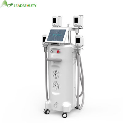 360 4 handle working Cryolipolysis Fat Freeze Slimming Machine With 1600W Output Power