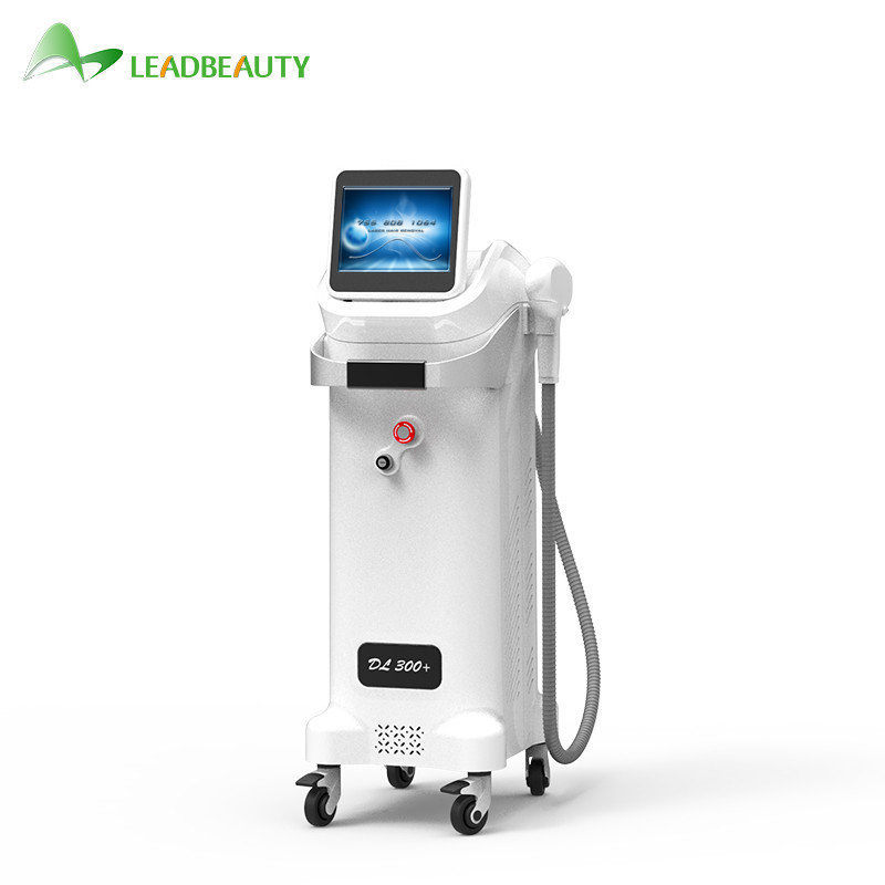 CE approved 755nm 808nm 1064nm Hair Removal Alexandrite Laser with 10pcs Germany laser bars
