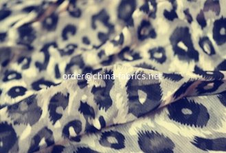 China Polyester 50D chiffon fabric printed, 58" supplier