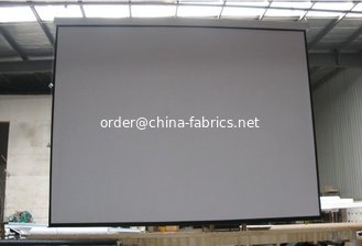 China Polyester fabric for cinema screen material supplier
