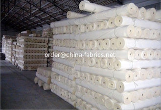 China Polyester pongee fabric in greige supplier