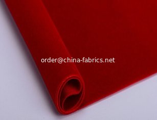China Polyester pongee fabric flocking supplier