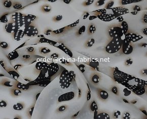 China Poly printed chiffon fabric, ladies summer dress fabric, summer fabric for dress supplier