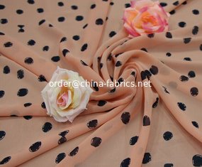 China Summer Lady Dress Chiffon Fabric supplier