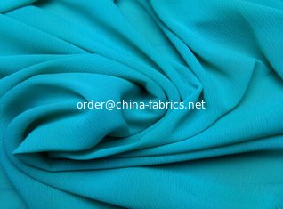 China Crinkled chiffon fabric supplier