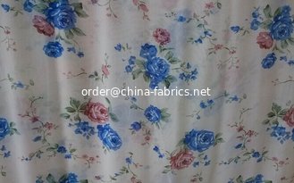 China Lean Textile Printed floral chiffon fabric supplier