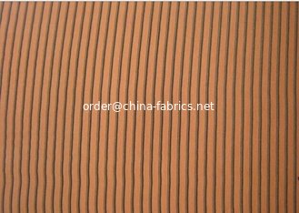 China 100% Polyester Wool Peach Stripe Fabric PD supplier