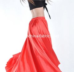 China High quality polyester satin fashion lady dress fabric supplier