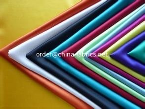 China Two way stretch satin fabric with spandex supplier