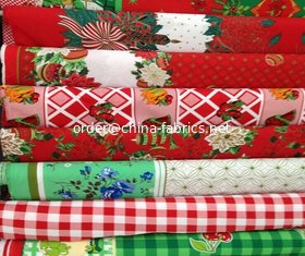 China Polyester printed minimatt tablecloth table cloth fabric supplier
