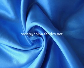 China Dyed satin fabric (no stretch) for dress and for wedding supplier