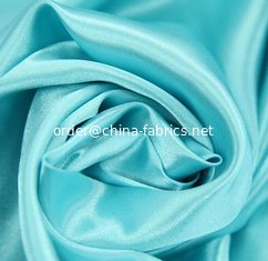 China Wujiang silk satin fabric/cheap satin fabric/polyester satin fabric supplier