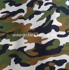 China Polyester / Cotton Material and Make-to-Order Supply Type fabric with military print supplier