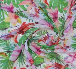 China Made in China 2014 new chiffon digital printed fabric, polyester printed chiffon fabric supplier
