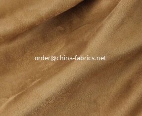 China Microfiber suede fabric, super suede microfiber fabric supplier