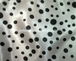 China Fabric satin polka dot supplier