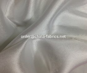 China Tablecloth fabric white satin supplier