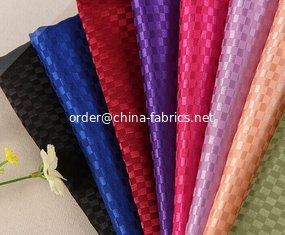 China Jacquard satin polyester dress fabric supplier