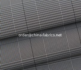 China Yarn Dyed Polyester Memory Fabric,Stripe Memory Fabric supplier