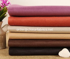 China Brushed Micro suede fabric supplier