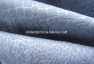 China Embossed Satin Suede fabric for sofa supplier