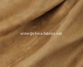 China snow boots suede fabric supplier