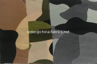 China camouflage printed chiffon fabric supplier