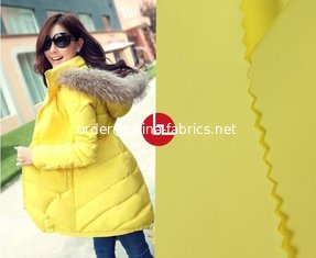 China 40D nylon PUcoating downproof fabric supplier