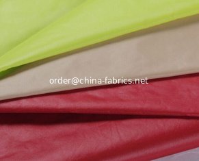 China Nylon high density waterproof downproof fabric supplier