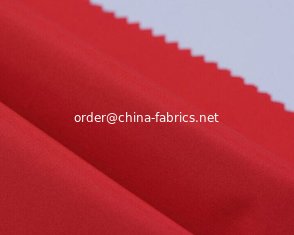 China Polyester PUcoating pongee fabric for downjacket/uniform supplier