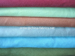 China Brushed Micro suede fabric supplier