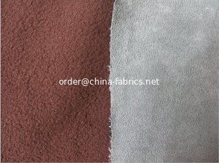 China Micro Suede Fabric Bonded Polar Fleece supplier