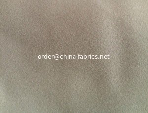 China Suede fabric white color in stock supplier