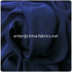 China 100D Deep Blue Chiffon Fabric supplier
