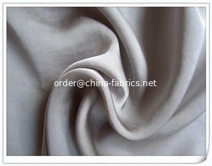 China Gray Satin Chiffon Fabrics supplier